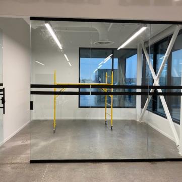 Custom Black Vision Strip - Evolution Window Films